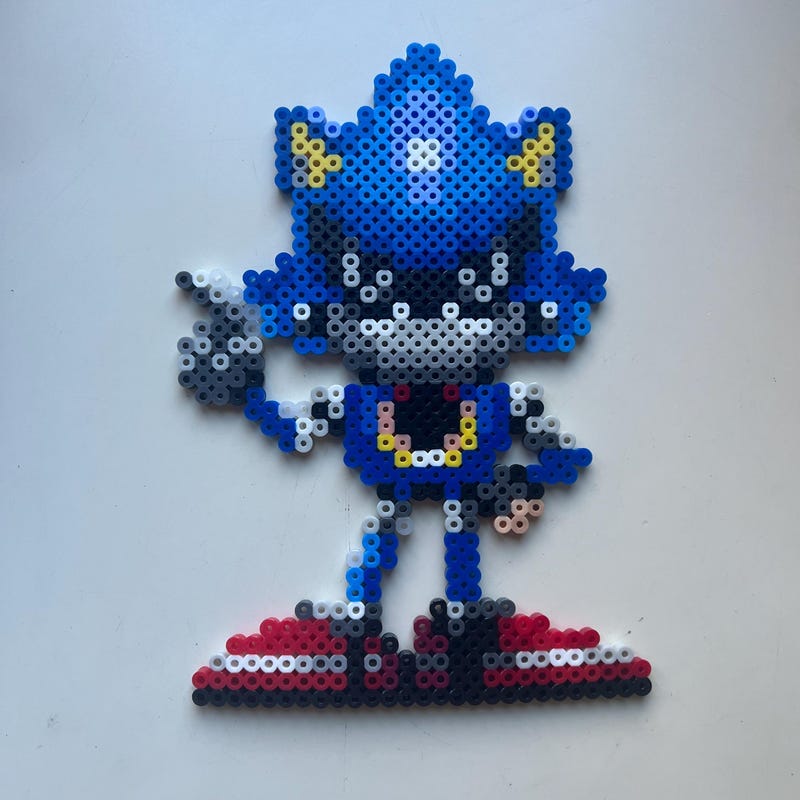 Sonic Perler Beads - Etsy
