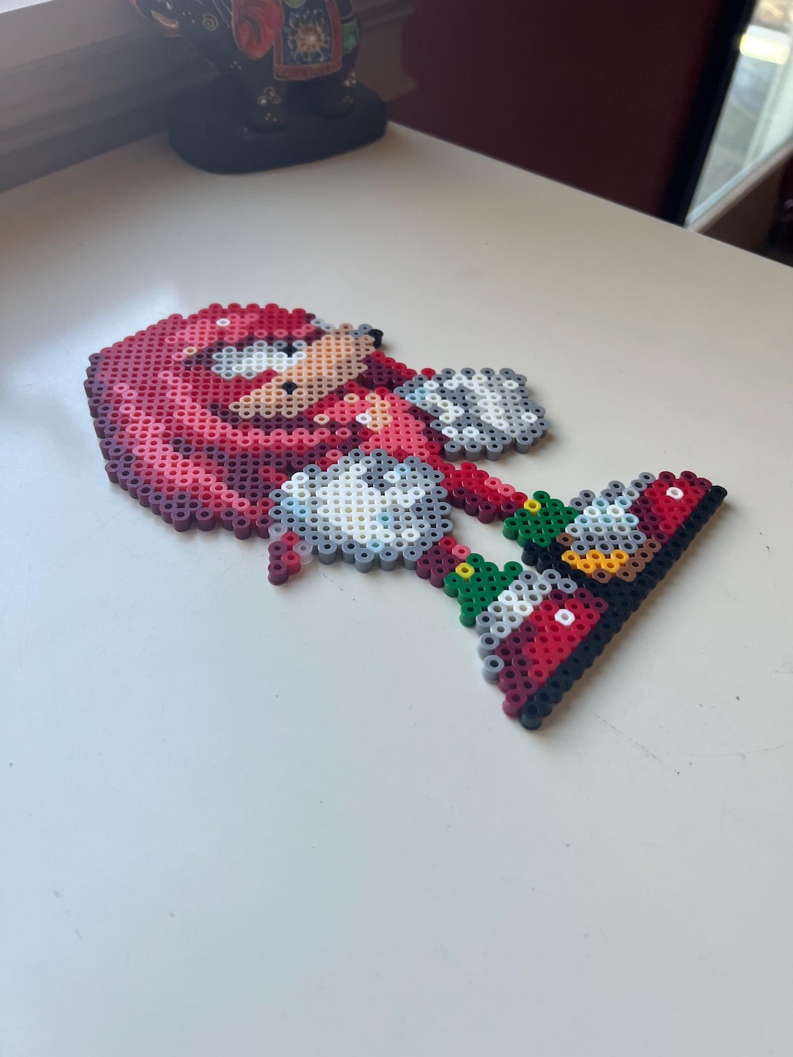 Knuckles Sonic the Hedgehog 3 Perler Bead Retro Sprite Pixel Art - Etsy