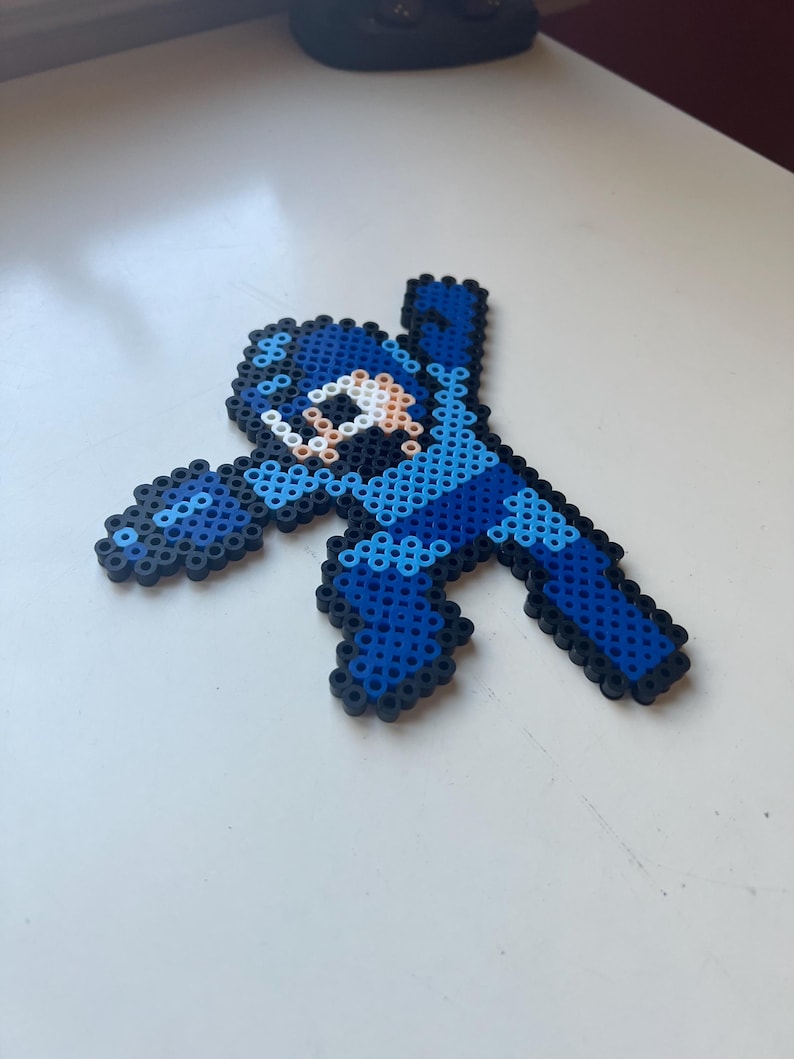 Mega Man Perler Bead Retro Sprite Pixel Art - Etsy