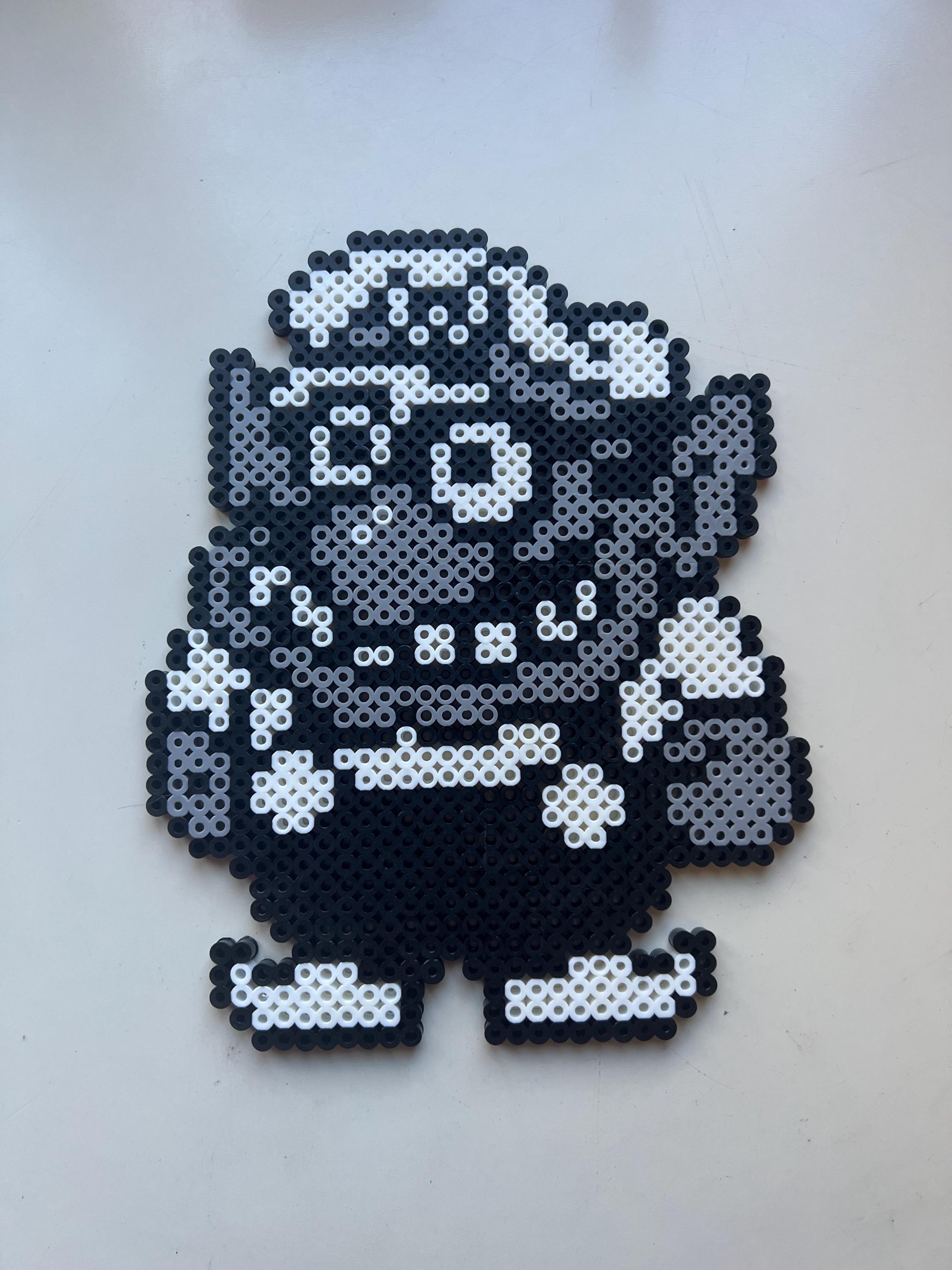 Wario Super Mario Land 2: 6 Golden Coins Perler Bead Retro Sprite Pixel ...