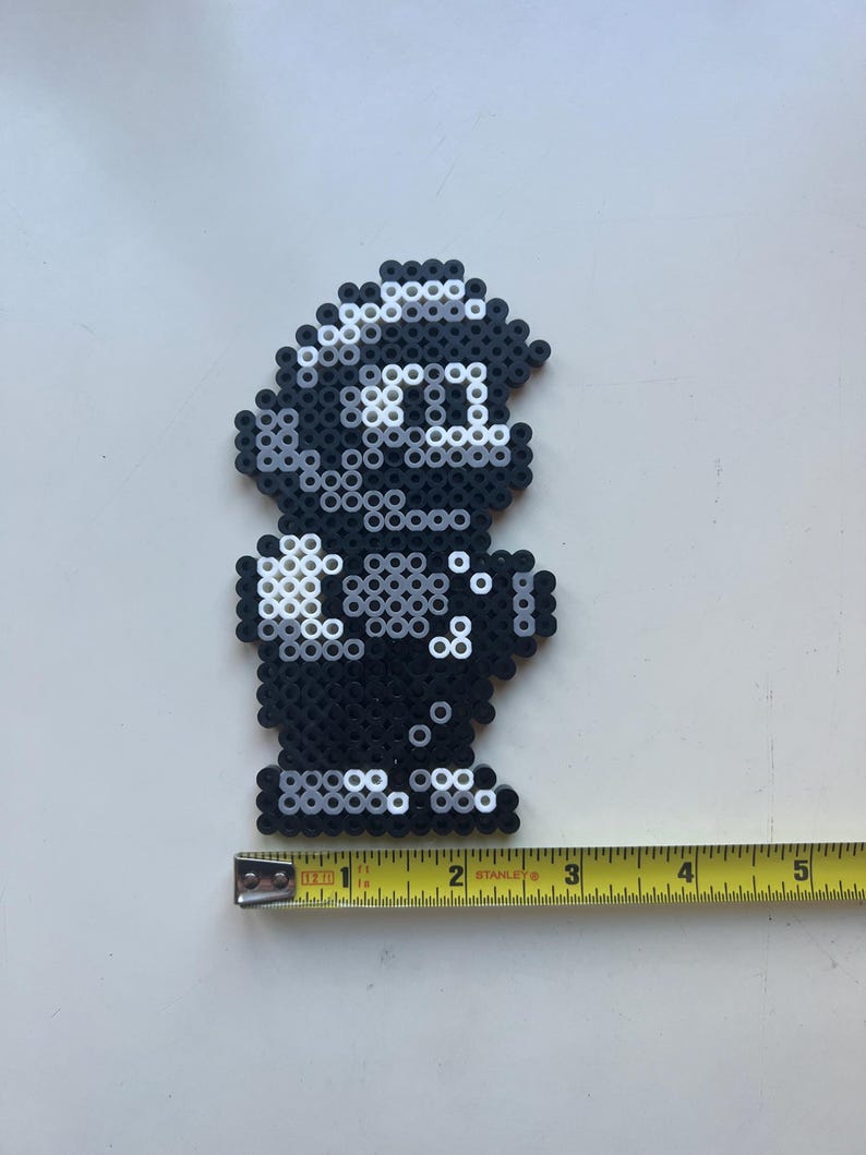 Mario Super Mario Land 2: 6 Golden Coins Perler Bead Retro Sprite Pixel ...