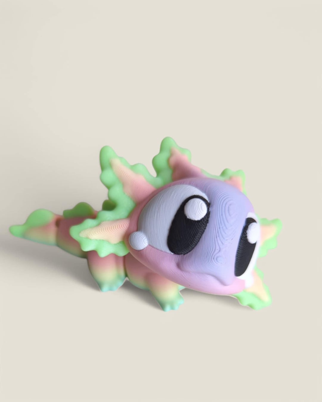 3D Printed Glow in the Dark Axolotls - Etsy UK