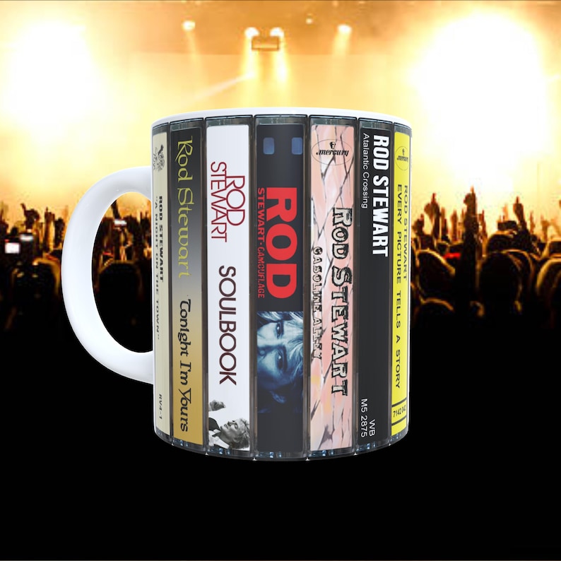 Rod Stewart Cassette Mug - Etsy UK