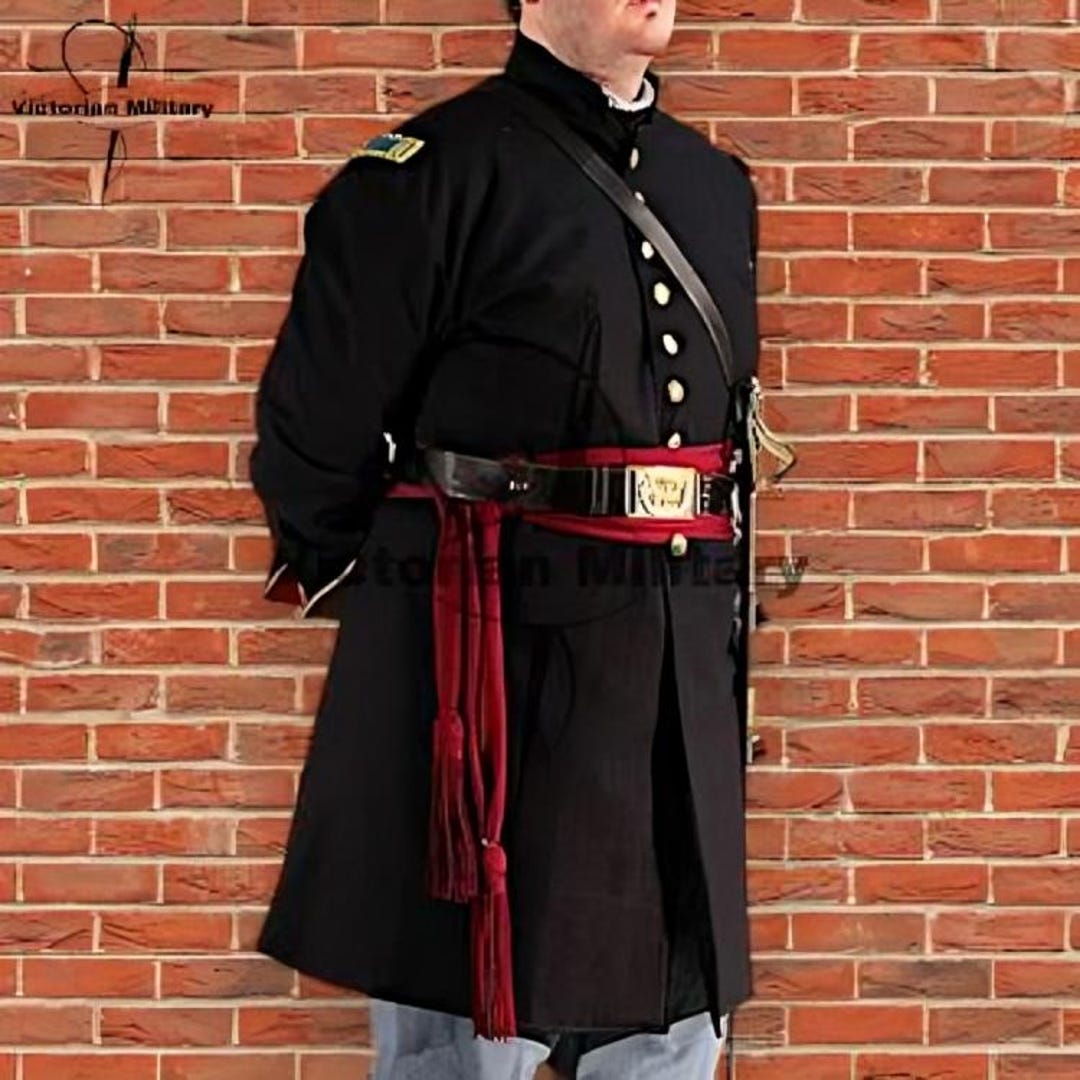 Black Wool Officer Frock Coat: Civil War Union Infantry - Etsy