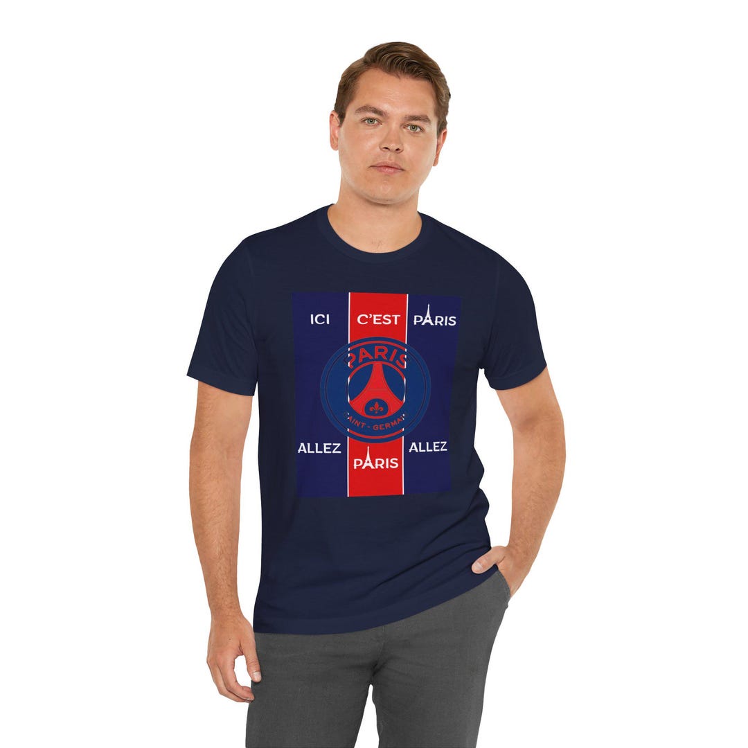 Paris Saint Germain T-shirt | Ici Paris | Allez Paris | PSG Football T ...
