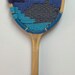 Vintage Tennis Racquet Abstract Lake Scene Weaving Fiber Wall Art Gift ...