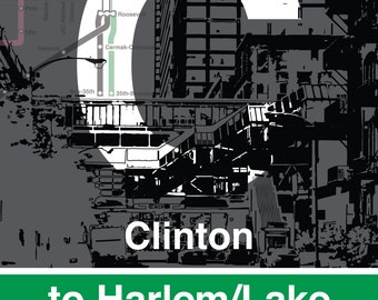 CTA L Stop Sign: Sox-35th red Line - Etsy