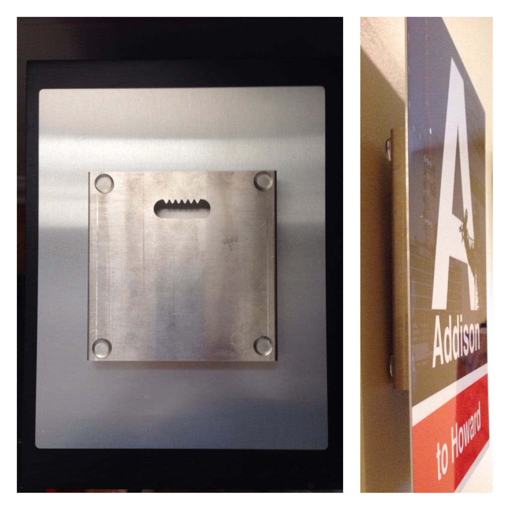 CTA L Stop Sign: Jackson red Line - Etsy