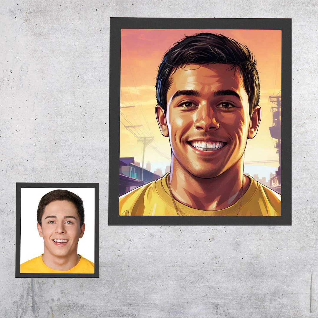 Custom GTA Style Photo, GTA Style Photo From Your Photo, Become a GTA ...