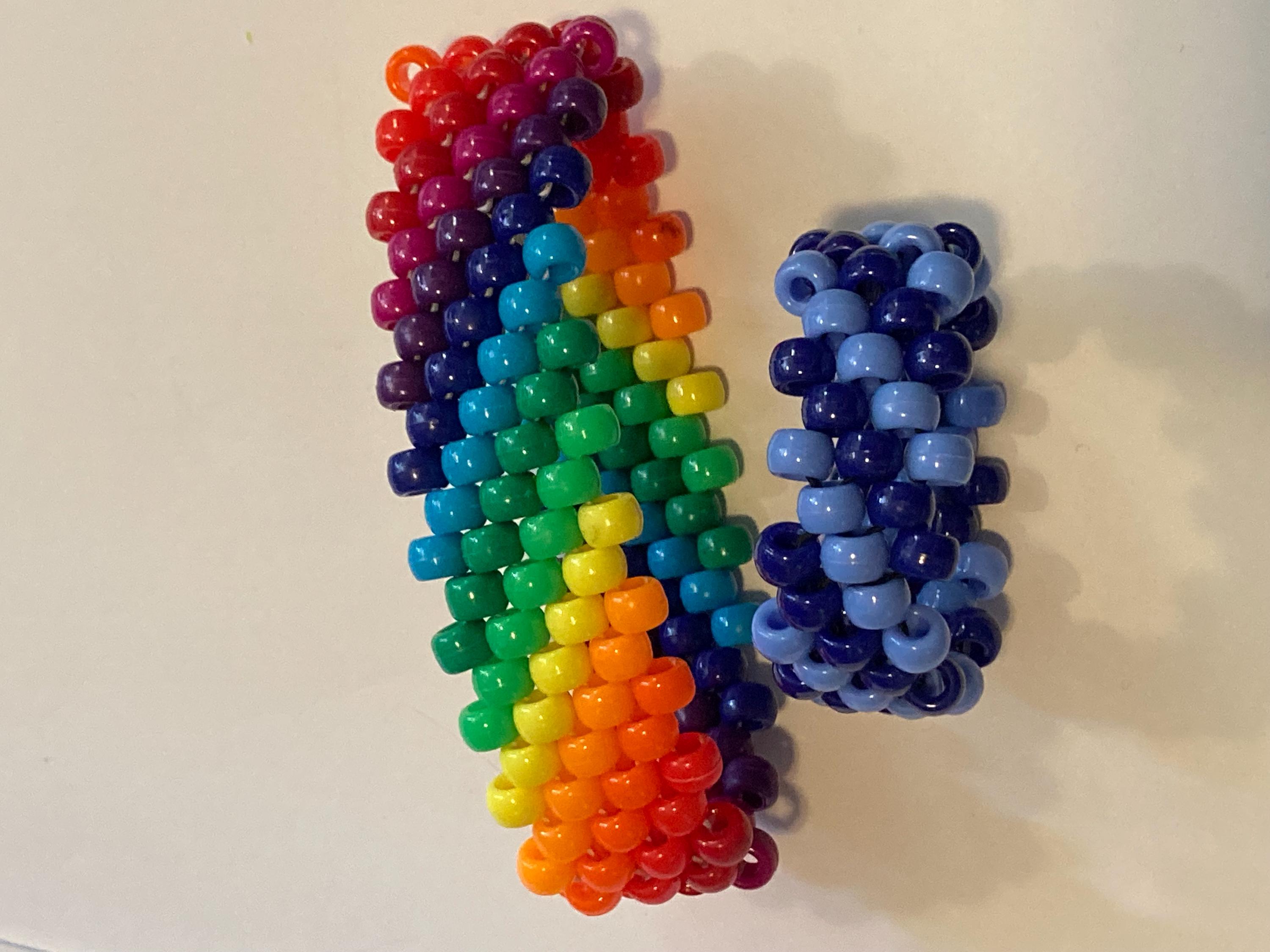 CUSTOM Multi-stitch Kandi Cuff - Etsy