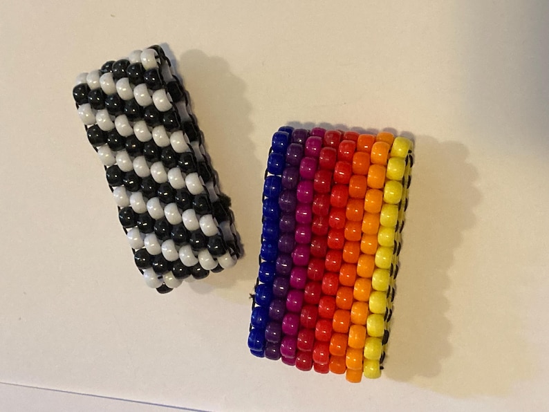 CUSTOM Peyote Stitch Kandi Cuff - Etsy