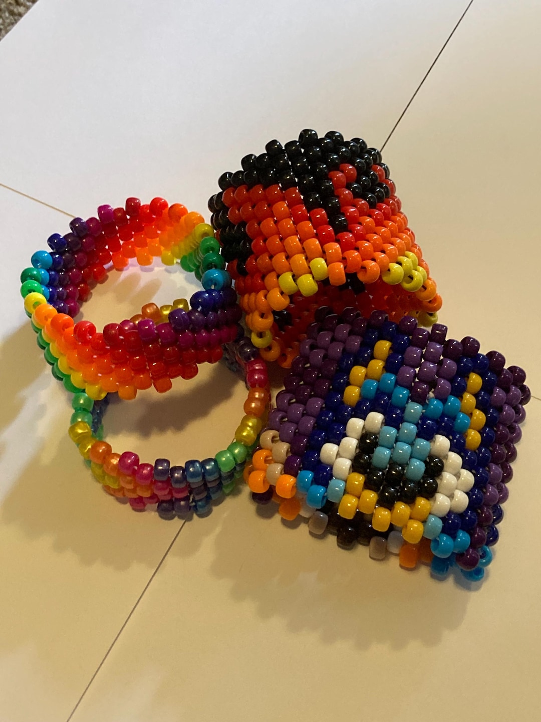 CUSTOM Multi-stitch Kandi Cuff - Etsy