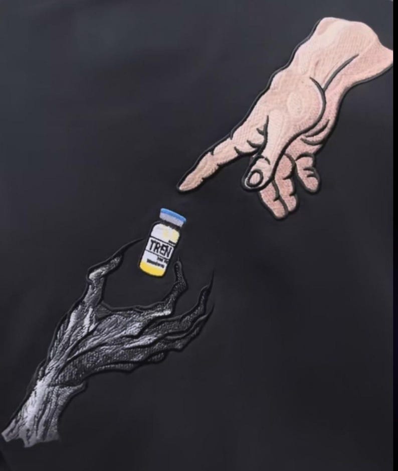 Tren Hand Gym Embroidery Design File – Digital Download | Muscle ...