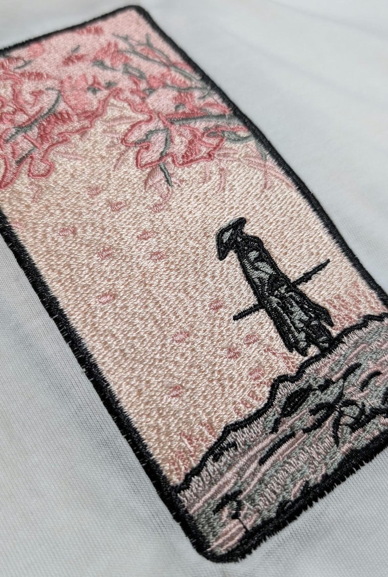 Samurai Embroidery Design | Japanese Warrior Machine Embroidery File ...