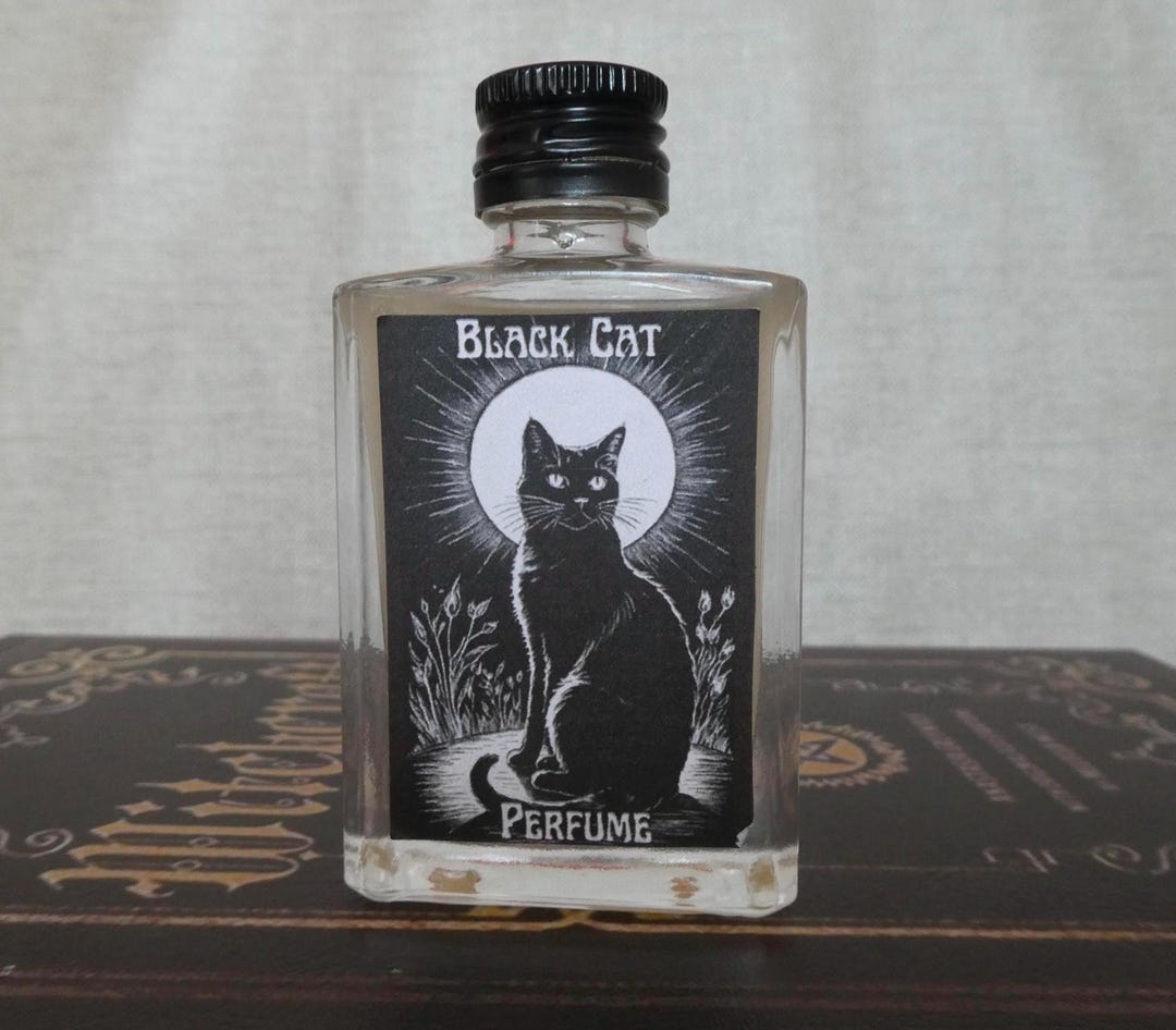 Black Cat Perfume - Etsy