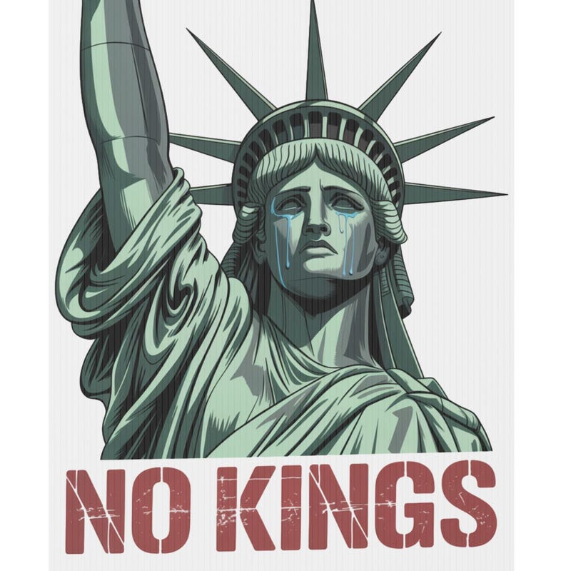No Kings Protest Signs - Etsy