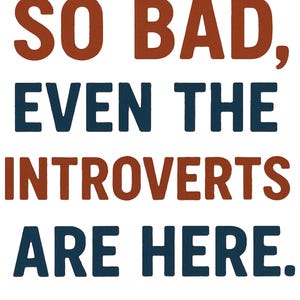 Protest Sign, Democracy Protest Sign for Introverts, Resist Trump, Anti ...