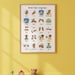 ASL Basic Sign Language Chart, Visual Learning Poster (digital Download ...