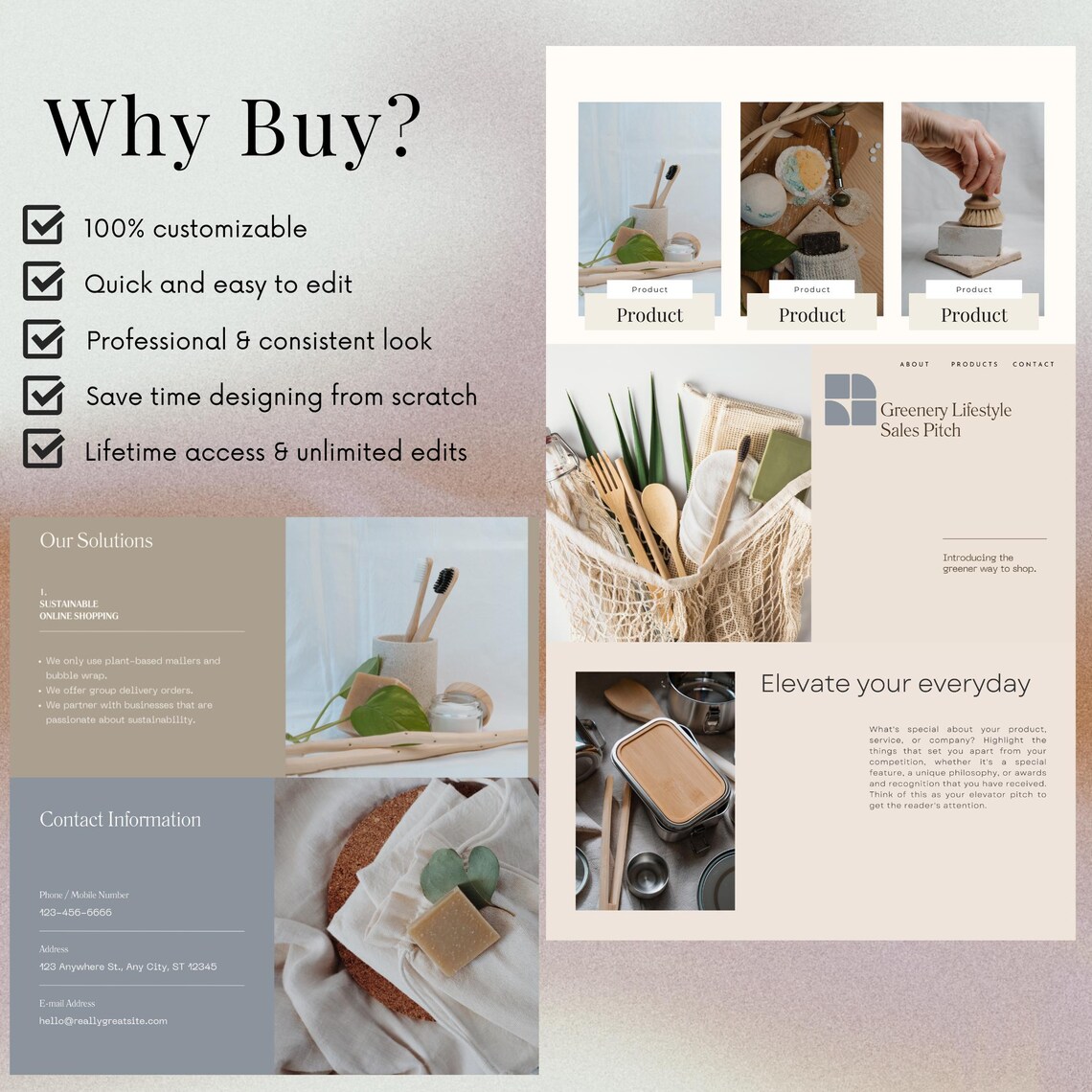 Professional Business Website Template, Small Business Website ...