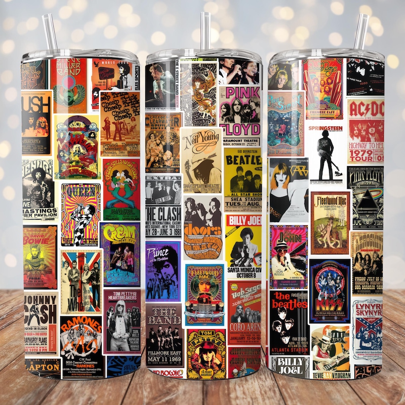 Rock Concert Posters - Etsy