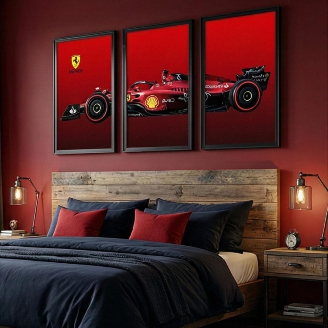 Ferrari SF-24 F1 Poster, Scuderia Edition Wall Art (instant Download ...