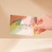 Personalised Painter Business Card Template, Artistic Brushstroke ...