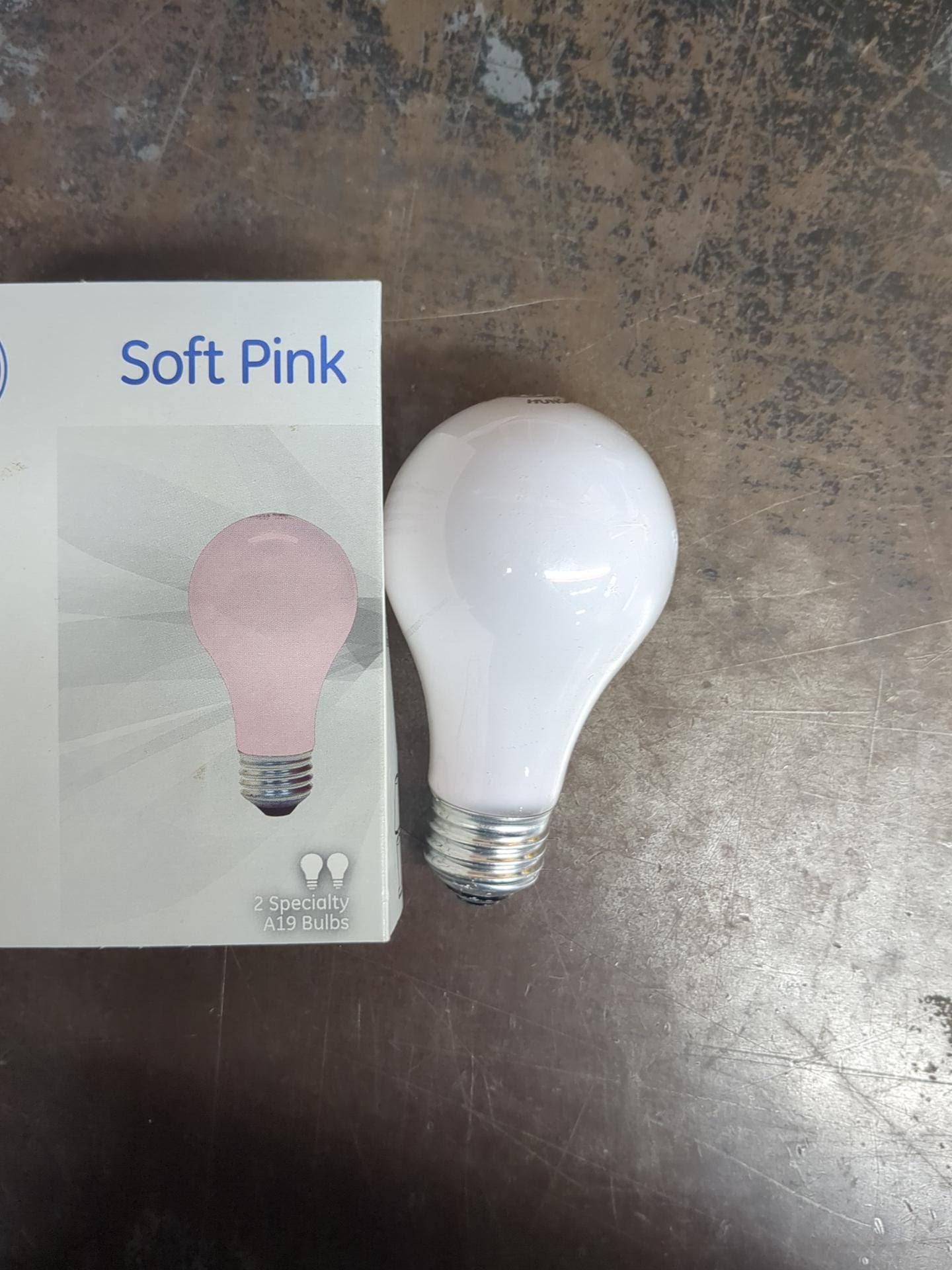 Ge 100 Watt Soft Pink Light Bulb A19 100a/spk 2 Bulbs 97484 - Etsy