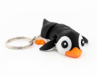 3D Printed Raccoon Keychain – Whimsical Animal Accessory - Etsy