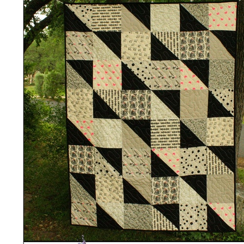 Waverly Pattern for Bed or Lap Quilt From Running Doe Quilts | Etsy