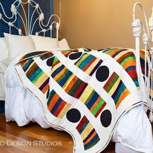 Morse Code Quilt Pattern by Mary Patterson for Frond Design - Etsy