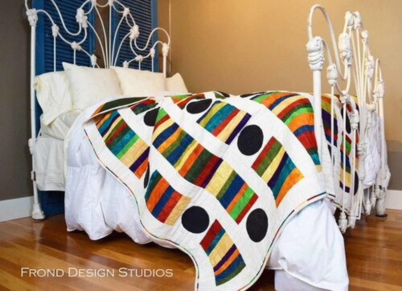 Morse Code Quilt Pattern by Mary Patterson for Frond Design - Etsy