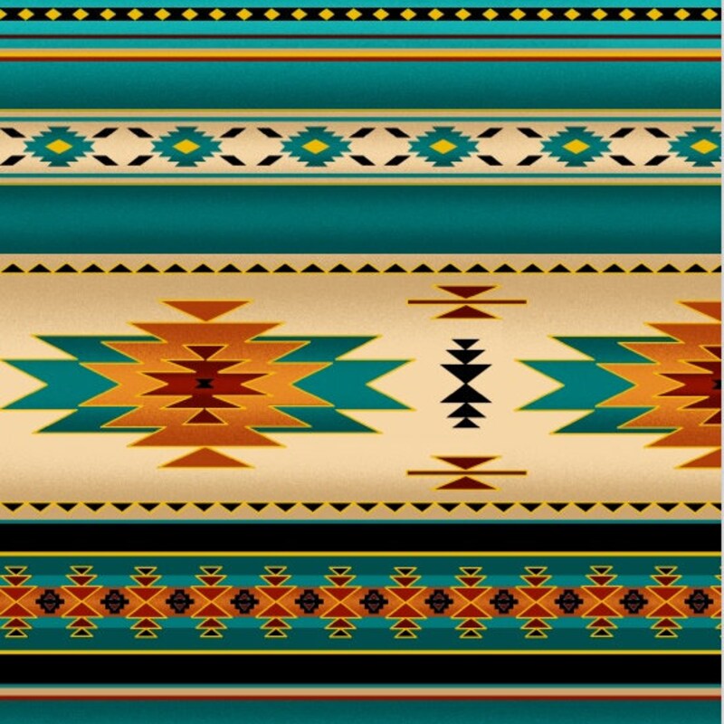 Aztec Flannel Fabric - Etsy