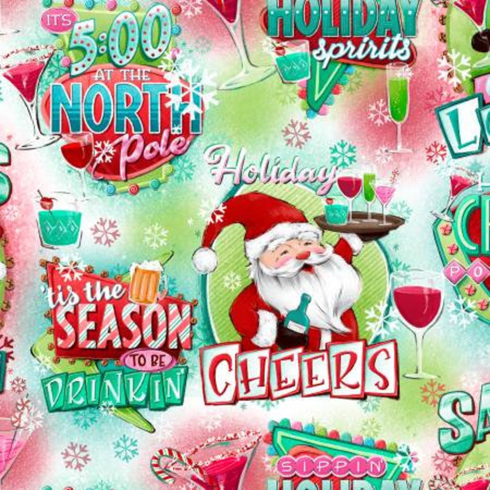 Holiday Spirits From 3wishes by Courtney Morgenstern - Half Yard North ...