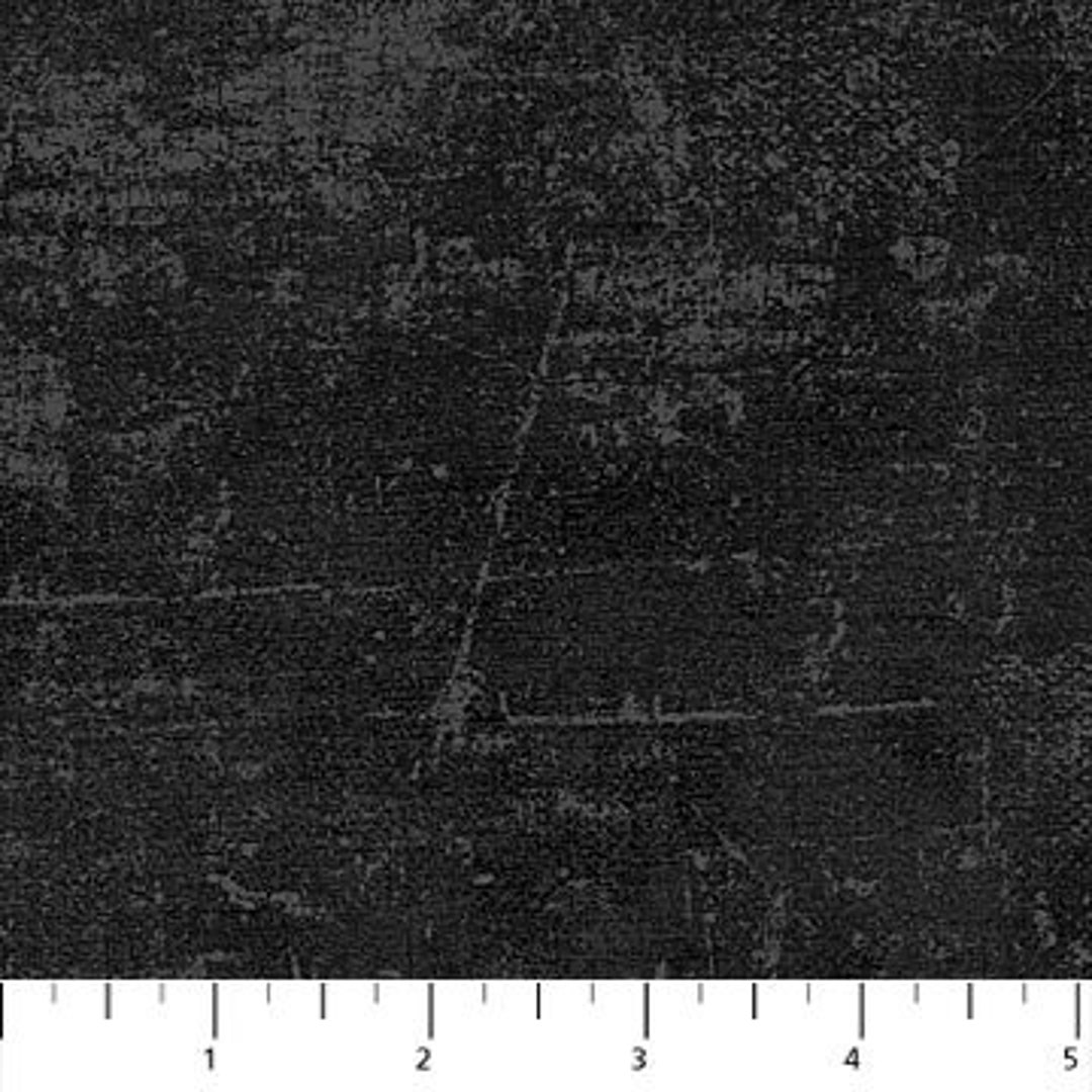 Canvas From Northcott Fabrics - Half Yard Ebony - Black 100% Cotton ...