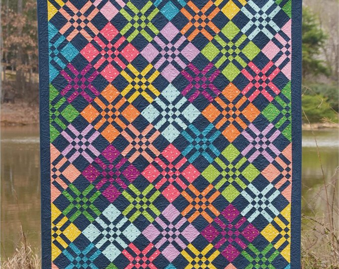 Sale - One Way Pattern by Purple Pineapple Studios - 57" X 68" - Etsy