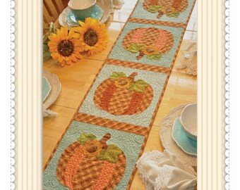 Pumpkin Patch Table Runner Pattern - Etsy