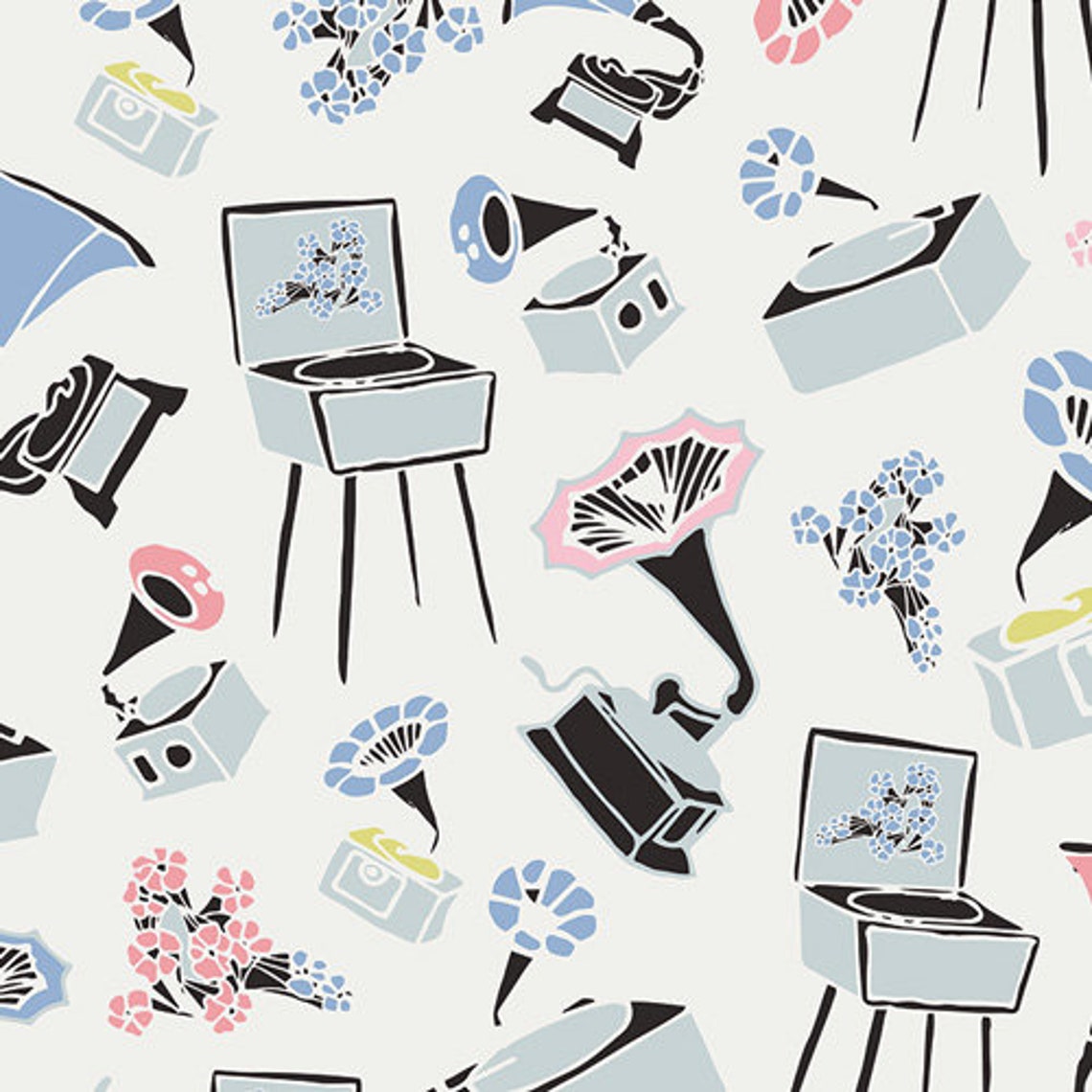 Pastel Thrift From Art Gallery Fabrics 1/2 Yard Gramoflora - Etsy