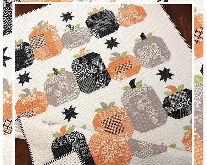 25% off Hocus Pocus Pumpkin Quilt Pattern From the Pattern Basket ...