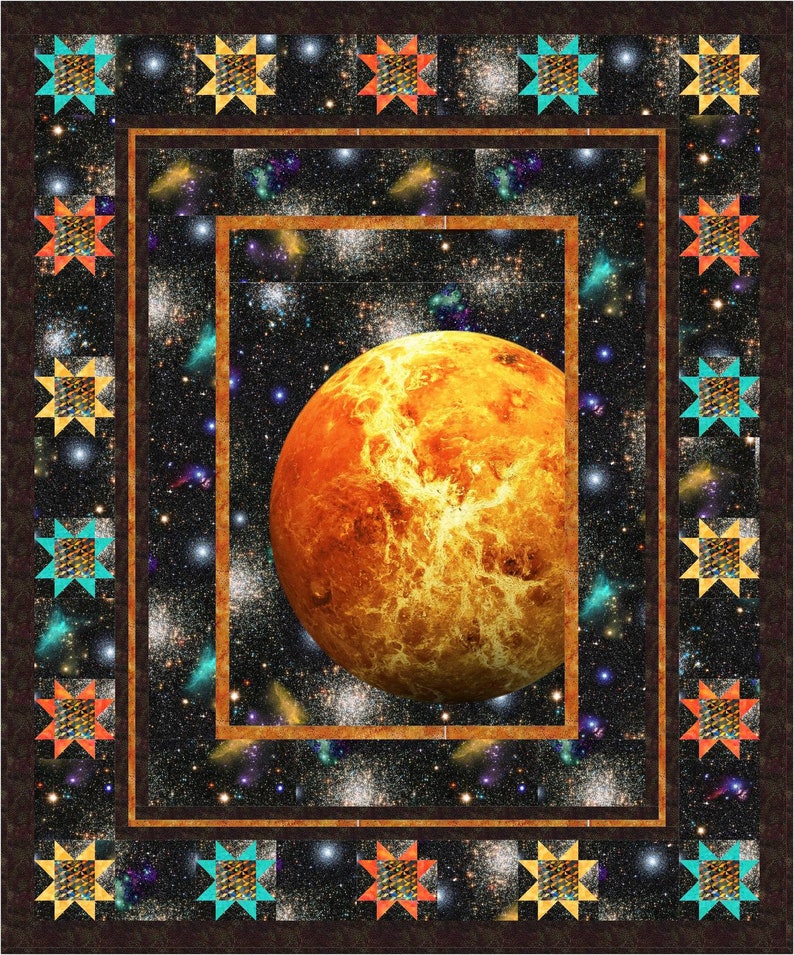 Sale - in the Sky Quilt Pattern From Gourmet Quilter - 58" X 70" Panel ...