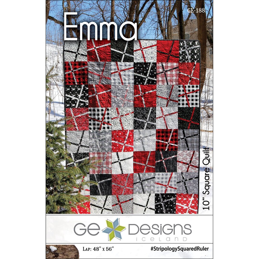 Emma From GE Designs Modern Quilt Pattern 6 Sizes - Etsy
