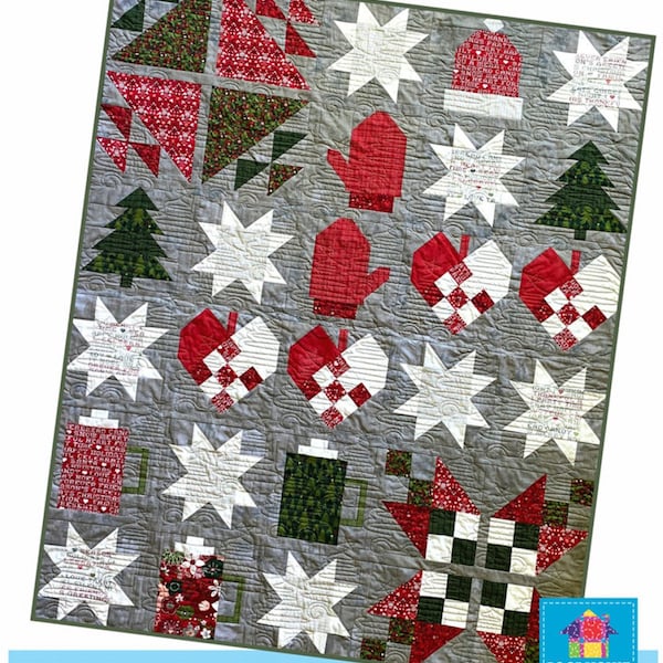 House Quilt Pattern - Etsy