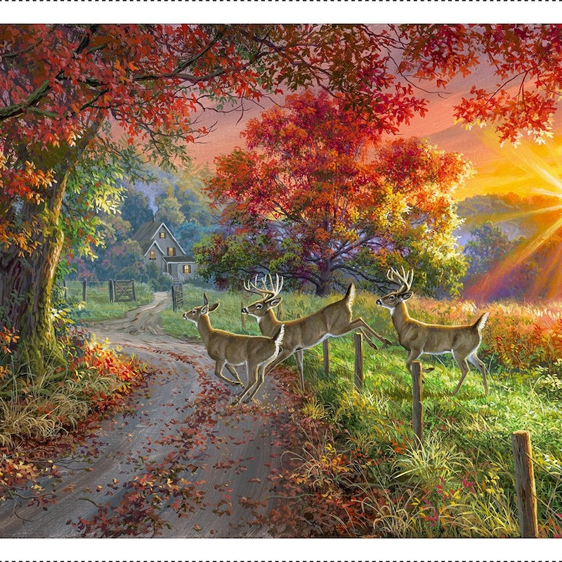 Through the Forest Fabric - Etsy