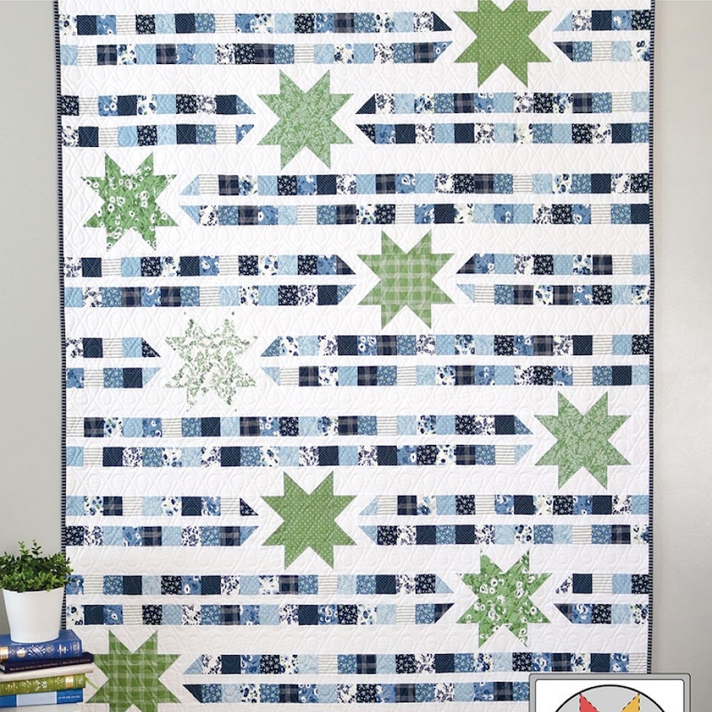 Modern Star Quilt - Etsy