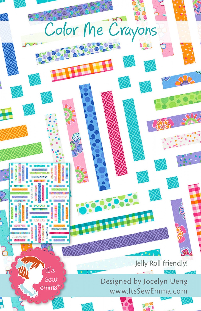 Color Me Crayons Pattern From Its Sew Emma - Fat Quarter Friendly ...