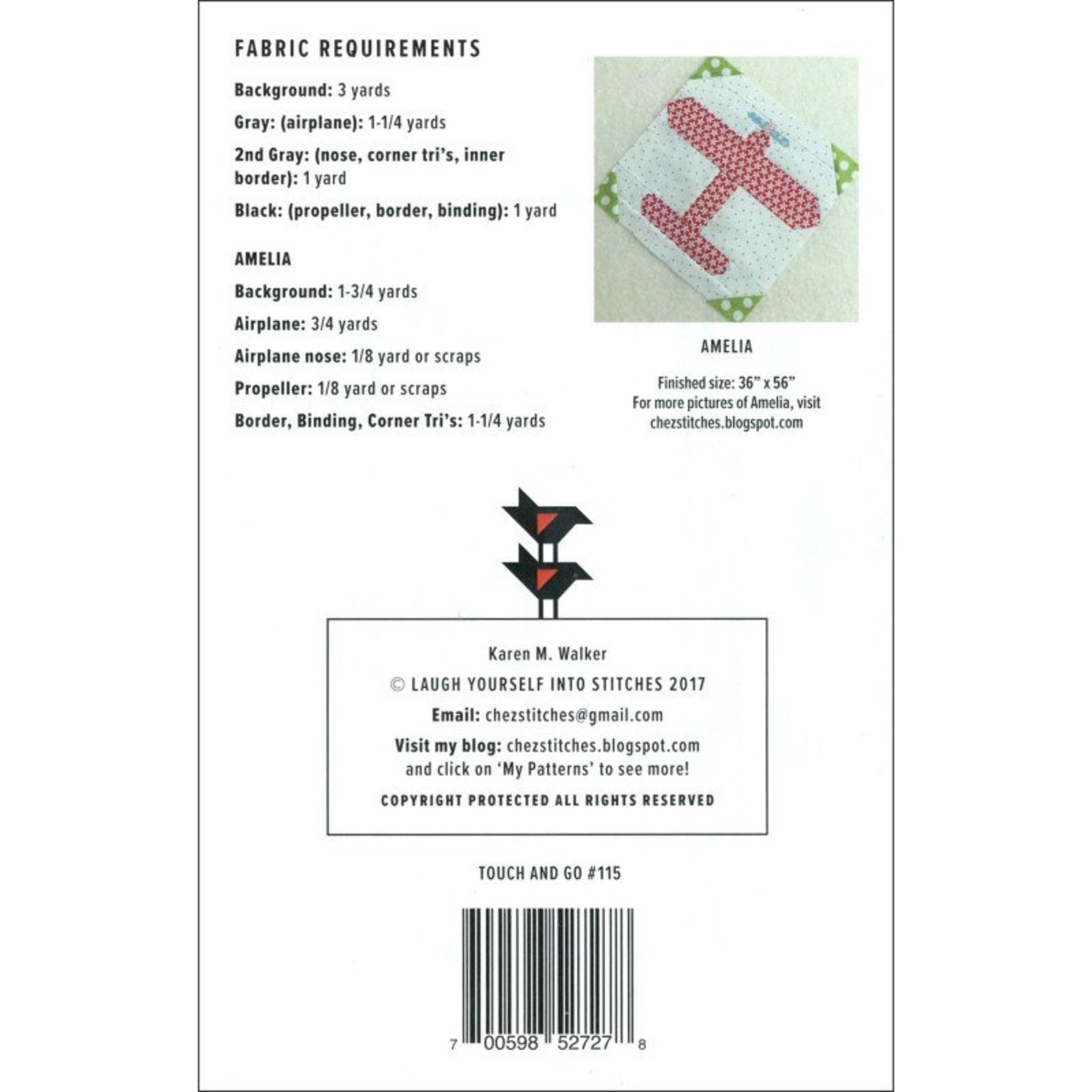 Touch and Go Quilt Pattern From Laugh Yourself Into Stitches - Etsy