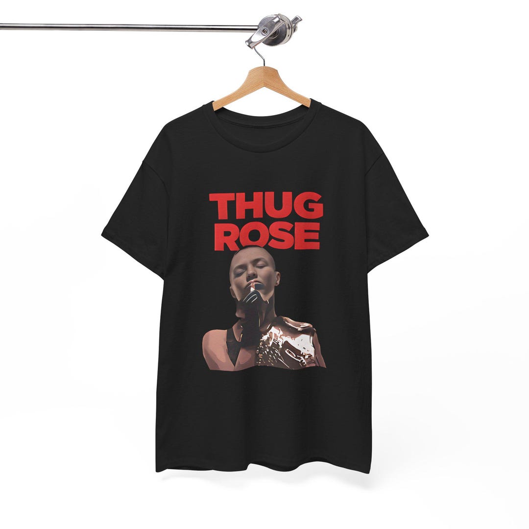 Thug Rose UFC Fighter Merch, Namajunas T-shirt, MMA Rose Tee, Fighter ...