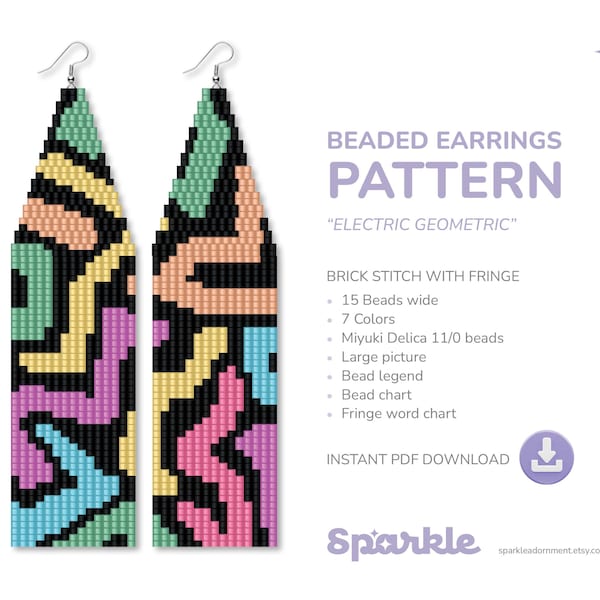 Geometric Beadwork Patterns - Etsy