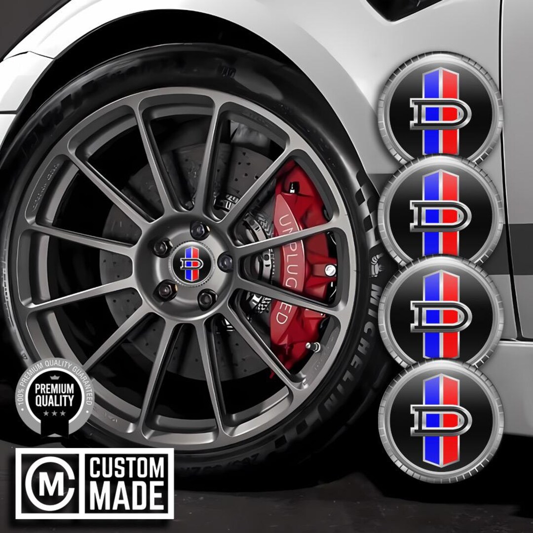 Datsun Wheel Decals / Datsun Rim Emblems Stickers / Center Hub Caps ...