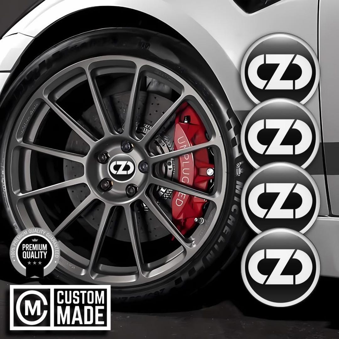 OZ Racing Wheel Decals / OZ Rim Emblems Stickers / Center Hub Caps ...