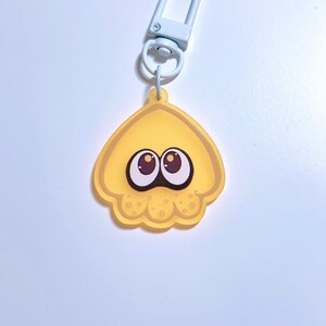 Little Squids | Frosted Acrylic | Kawaii Keychain | Cute Charm | Chibi ...